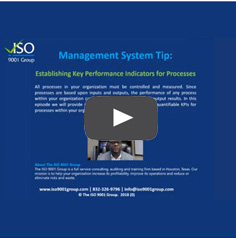 ISO 9001Group | Establishing Key Performance Indicators for Processes ...